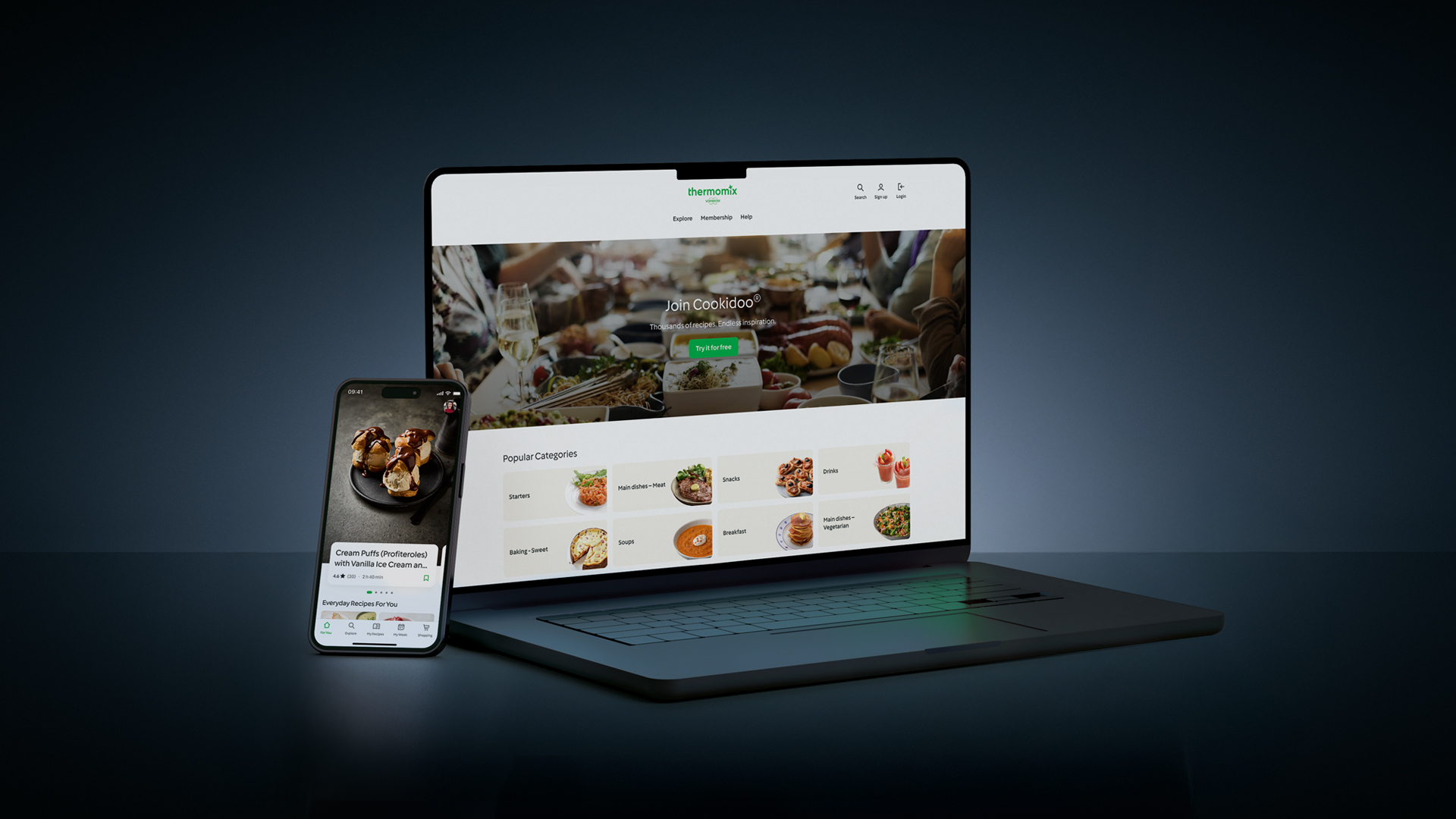 App Cookidoo ® per Android e iOS – Vorwerk Italia